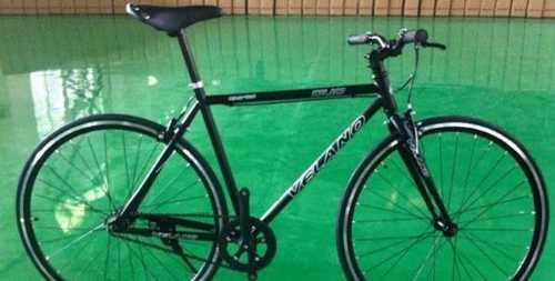 Велосипед Velano 700C Steel fixie bike,DUO 460mm