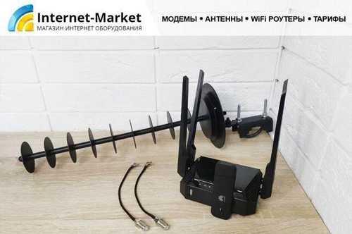Комплект Интернета 4G Модем + Роутер + Антенна X17