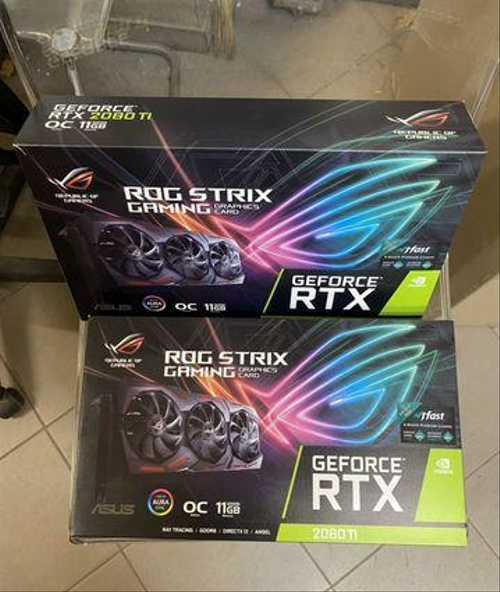 Видеокарта asus rtx 2080ti