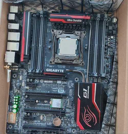 Gigabyte GA-X99-Gaming G1 wifi + Intel i7 6800K