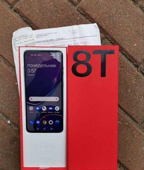 Oneplus 8T silver(сост.нового) EU