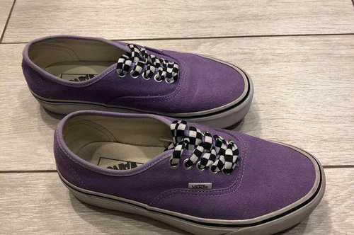 Кеды vans замшевые оригинал 38