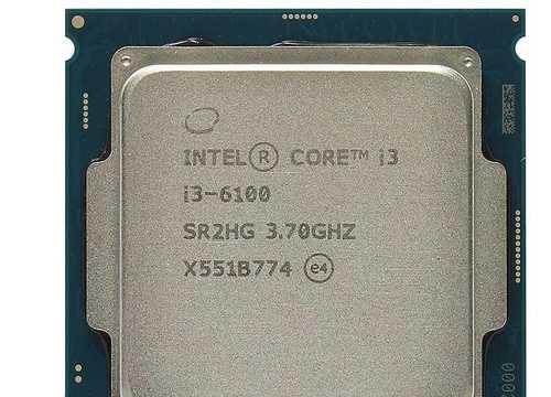Intel core i3 - 6100
