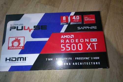 Продам видеокарту Sapphire AMD Radeon RX 5500XT, p