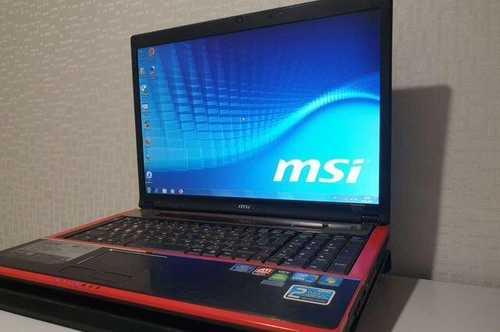 Ноутбук msi GX 740