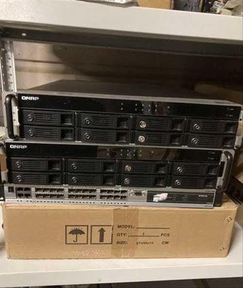 Сетевое хранилище qnap TS-859U-RP+