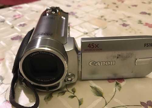 Видео Камера цифровая canon fs100