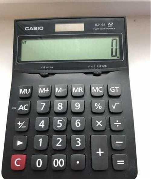 Калькулятор Casio DZ-12S