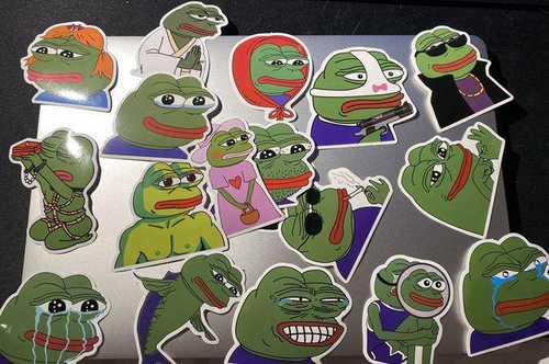 Мем стикеры sad pepe frog meme