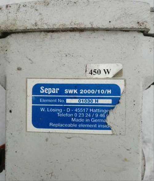 Фильтр топливный separ swk 2000/10/H