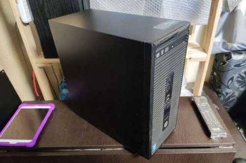 Компьютер системный блок HP 8gb 1050ti