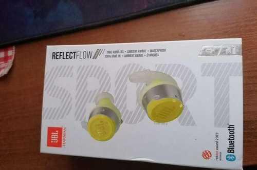 Беспроводные наушники jbl reflect flow оригинал