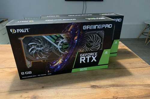 Видеокарта RTX3070 8GB gamingpro 8G palit