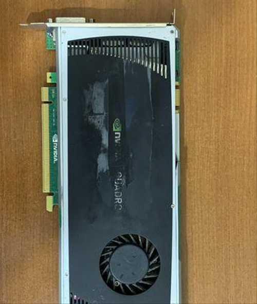 Видеокарта nvidia quadro 4000