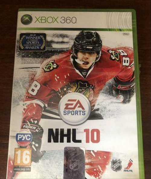 Игры на xbox 360 NHL 10