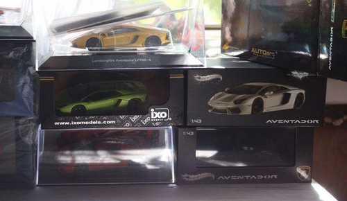 Aventador сэт 1/43
