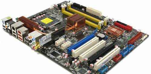 Комплект Lga-775 Asus P5K-E/wifi-AP+8 Гб DDR2-800