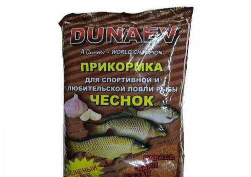 Прикормка dunaev бюджет чеснок 0,9кг