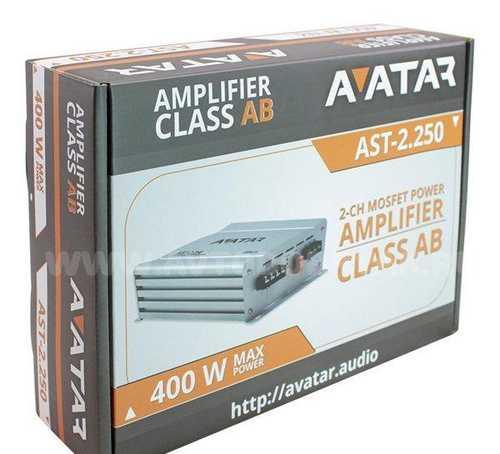 2 канальный усилитель Avatar AST-2.250 новый