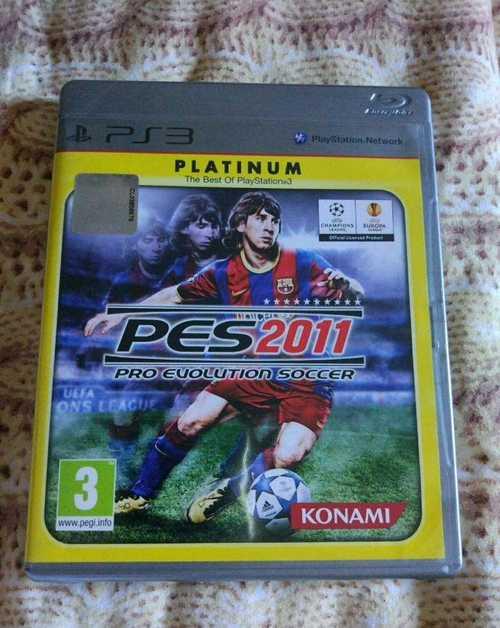 Лицензионная игра для PS3 PES 2011