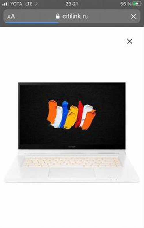 Ноутбук-трансформер acer ConceptD 3 Ezel Pro CC315