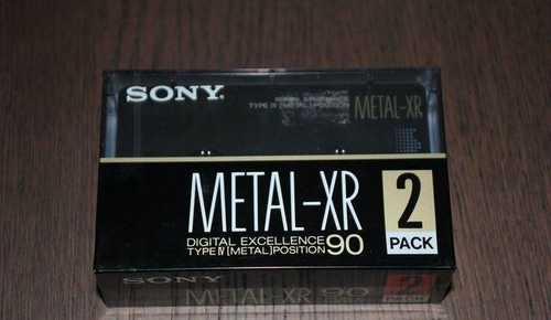 Sony Metal-XR 90 2pack аудиокассета новая
