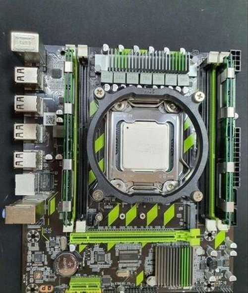 MB X79G V1.21 + CPU Xeon E5-2620 2.0-2.5Ghz + DDR3