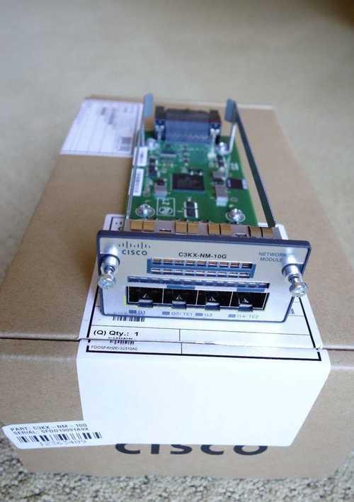 Cisco C3KX-NM-10G