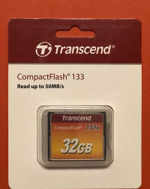 Карта памяти CompactFlash 32Gb 133x Оригинал