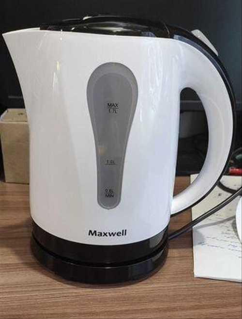 Чайник электрический Maxwell новый
