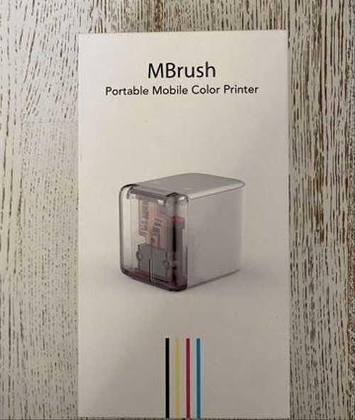 Mbrush mobile color printer portable