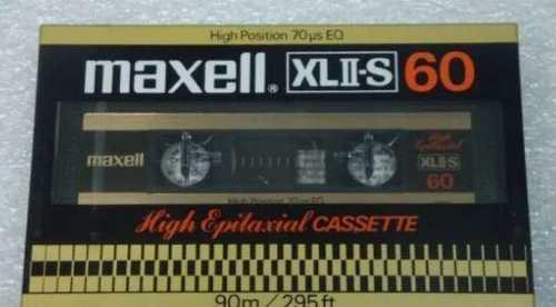 Аудиокассета Maxell xlii-S 60