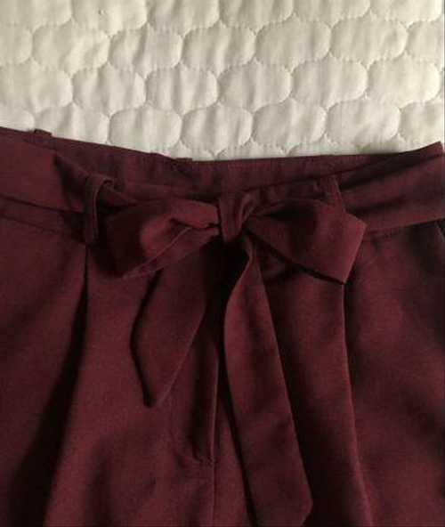 Брюки бордовые ASOS petite