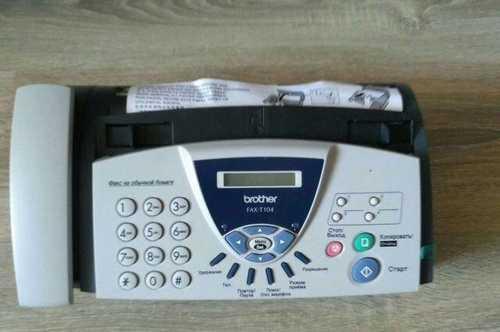 Факс brother FAX -T104