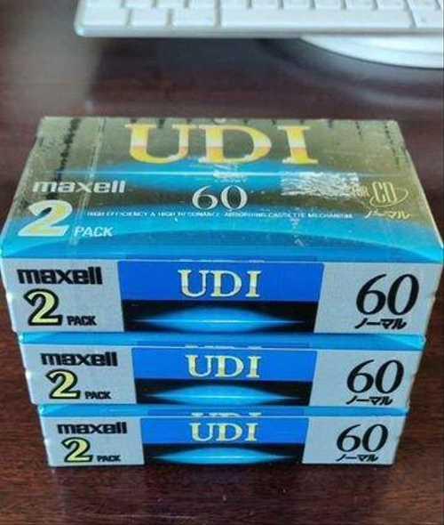 Аудиокассеты Maxell UDI 60 2