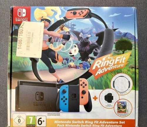 Nintendo switch + RingFit Adventure