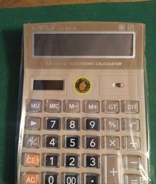 Калькулятор настольный UFU U-2018