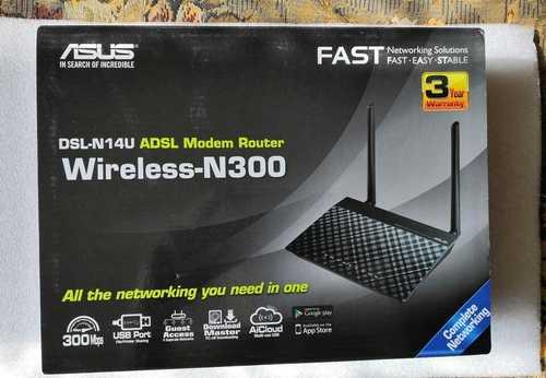 Роутер Asus DSL-N14U adsl Modem Router