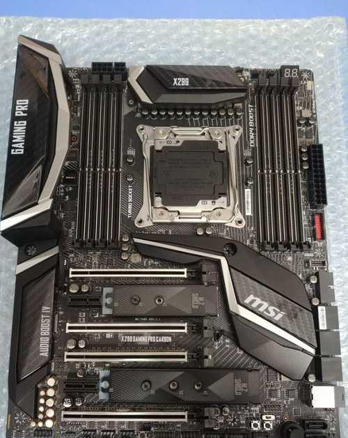 Материнская плата MSI X299 gaming PRO carbon