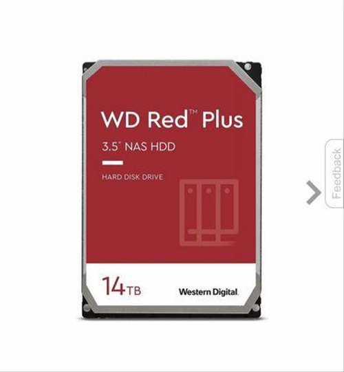 Жесткий диск WD Red Plus 14TB (оригинал)
