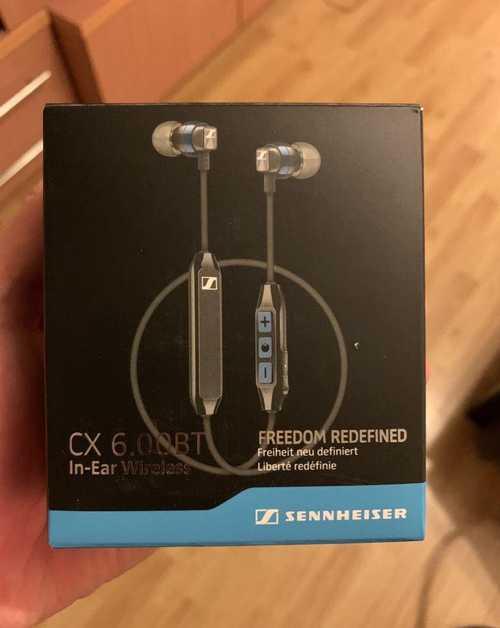Беспроводные наушники Sennheiser cx 6.00BT