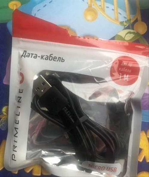 Новая зарядка micro USB кабель