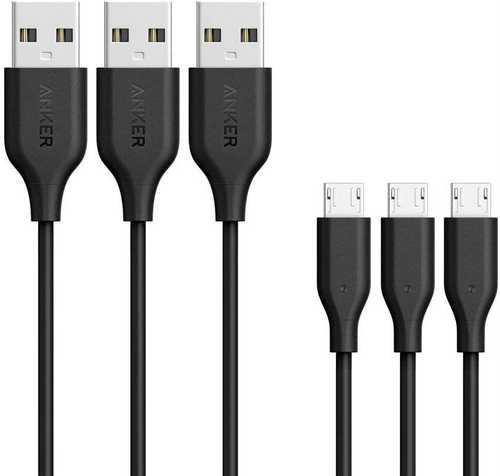 Провода Anker micro-USB 30см