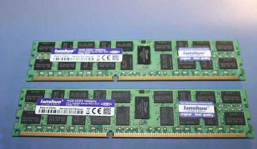 Оперативная память 16Gb REG ECC DDR3 1866-2133MHz