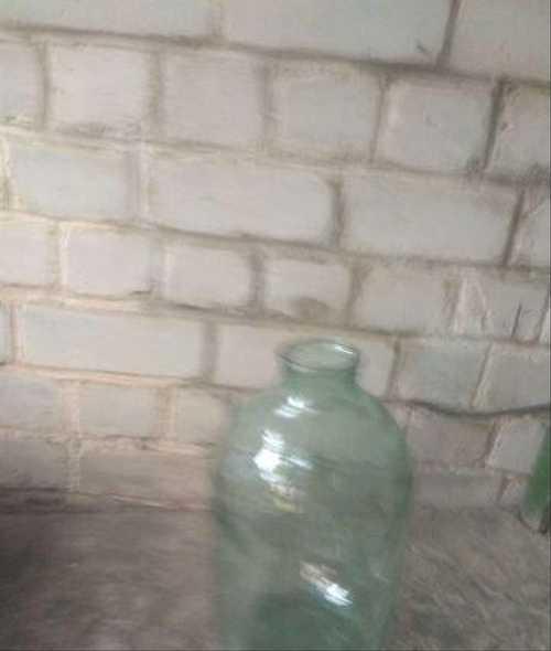 Бутыль стеклянная 10 литров