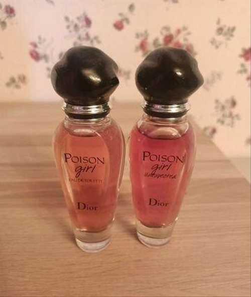 Dior Poison girl и Poison girl unexpected роликовы