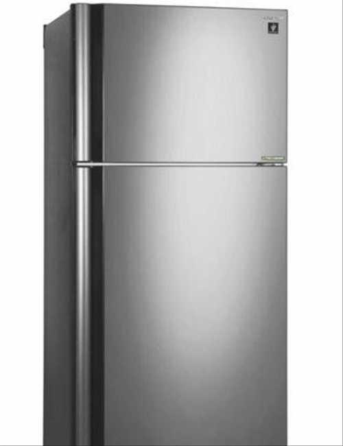 Двухкамерный холодильник Sharp SJ-XE 55 pmsl