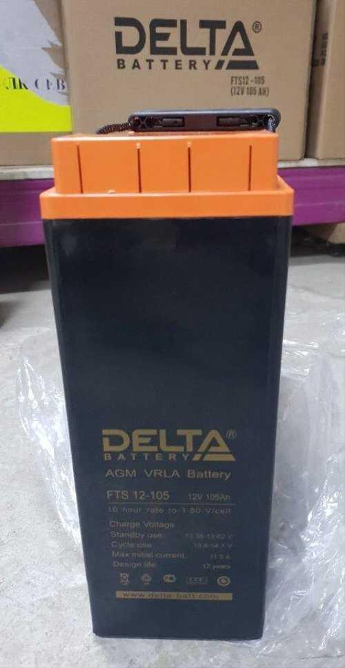 Аккумуляторная батарея Delta FTS 12-105(12V/105Ah)