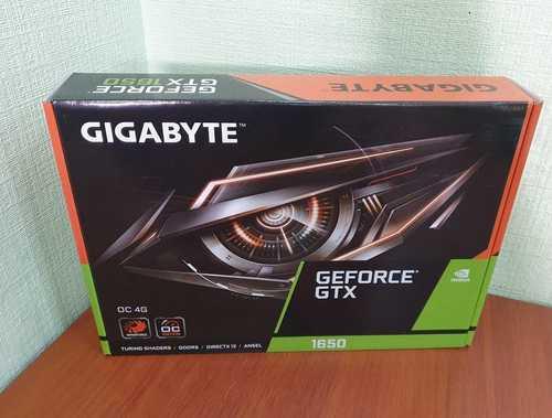 Видеокарта Gigabyte GeForce GTX 1650 4GB