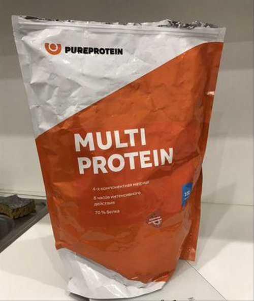Протеин многокомпонентный 1 кг pure protein